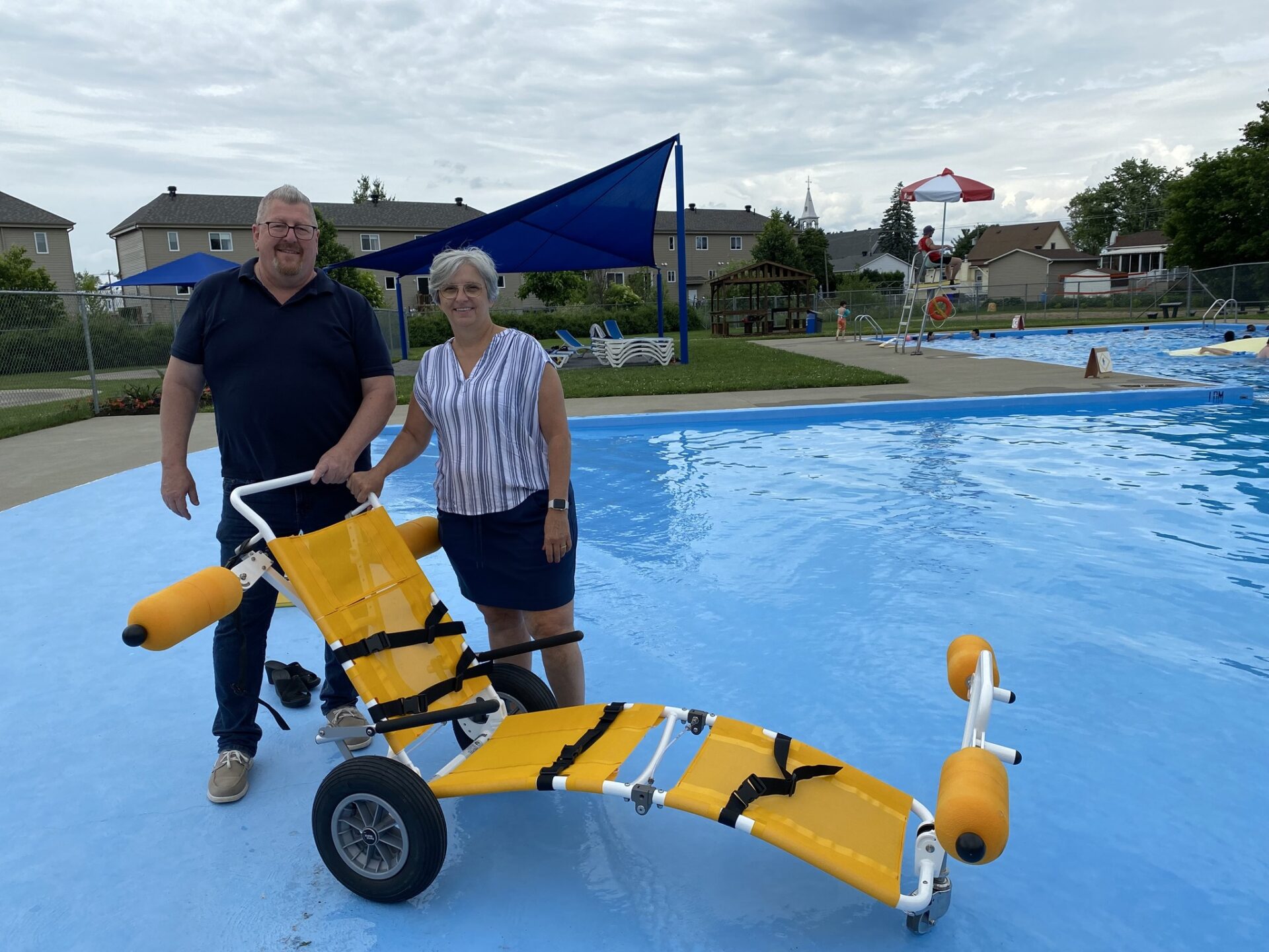 Swimming for all at Saint Amable - Zero Limit