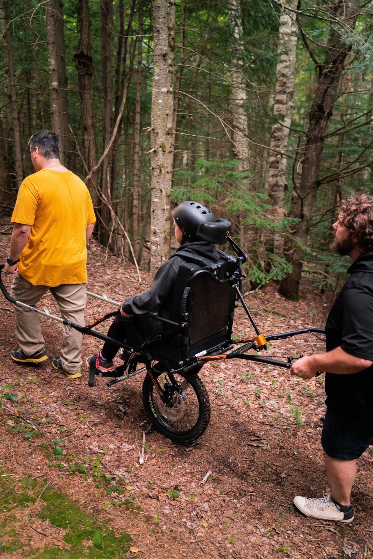 Forêt Ô Cascades vous prête une Joëlette - Zero Limit