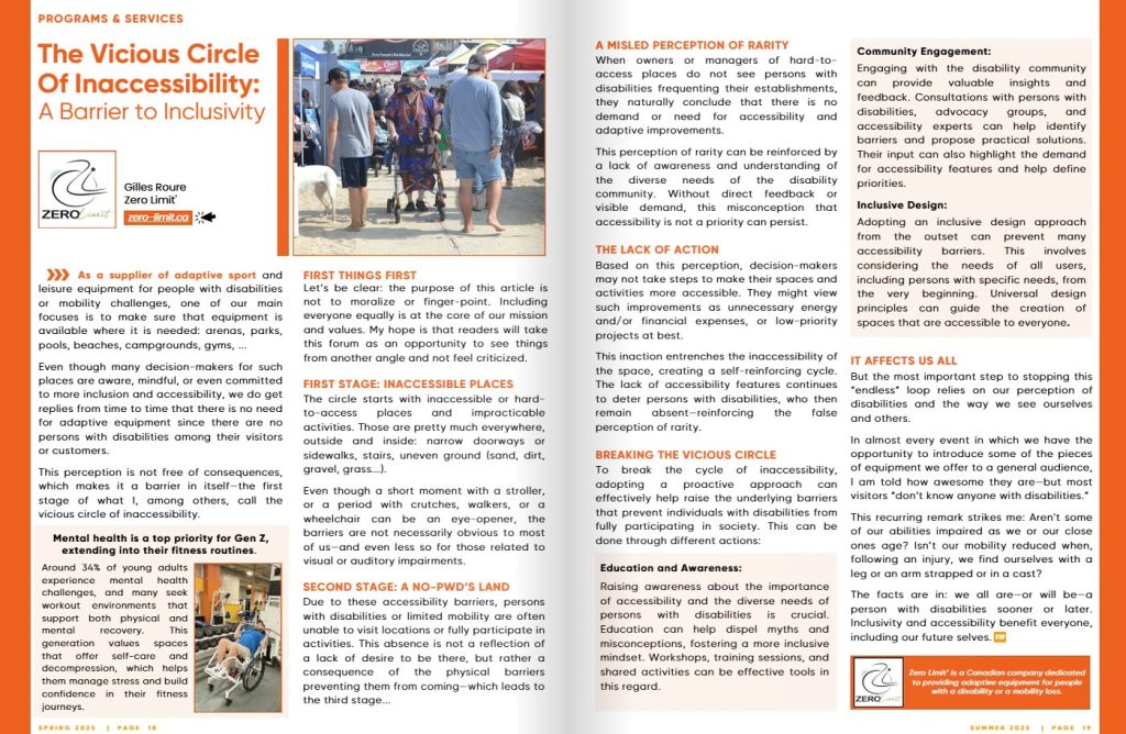 Le cercle vicieux de l'inaccessibilité - Zero Limit